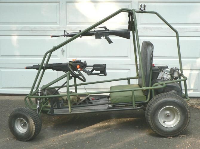 Rent or Buy a Military Go-Kart for Movies & TV | Movie Time Cars